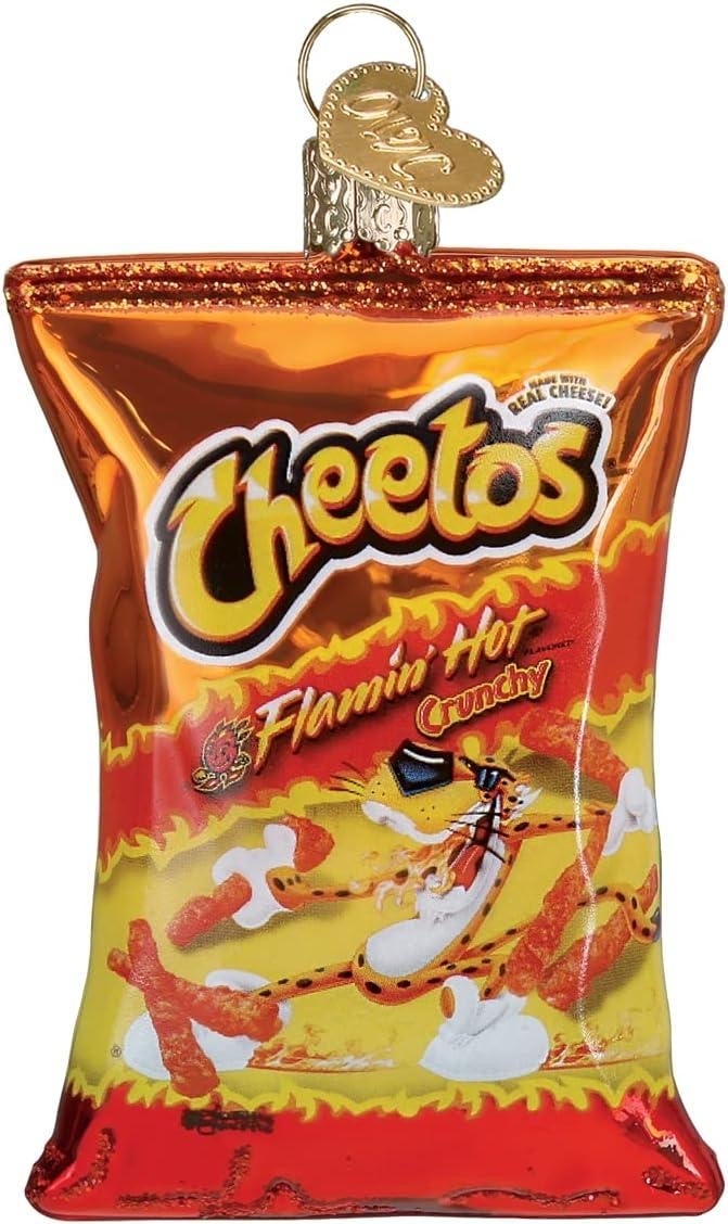 Old World Christmas - Old World Christmas Flamin' Hot Cheetos Glass ...