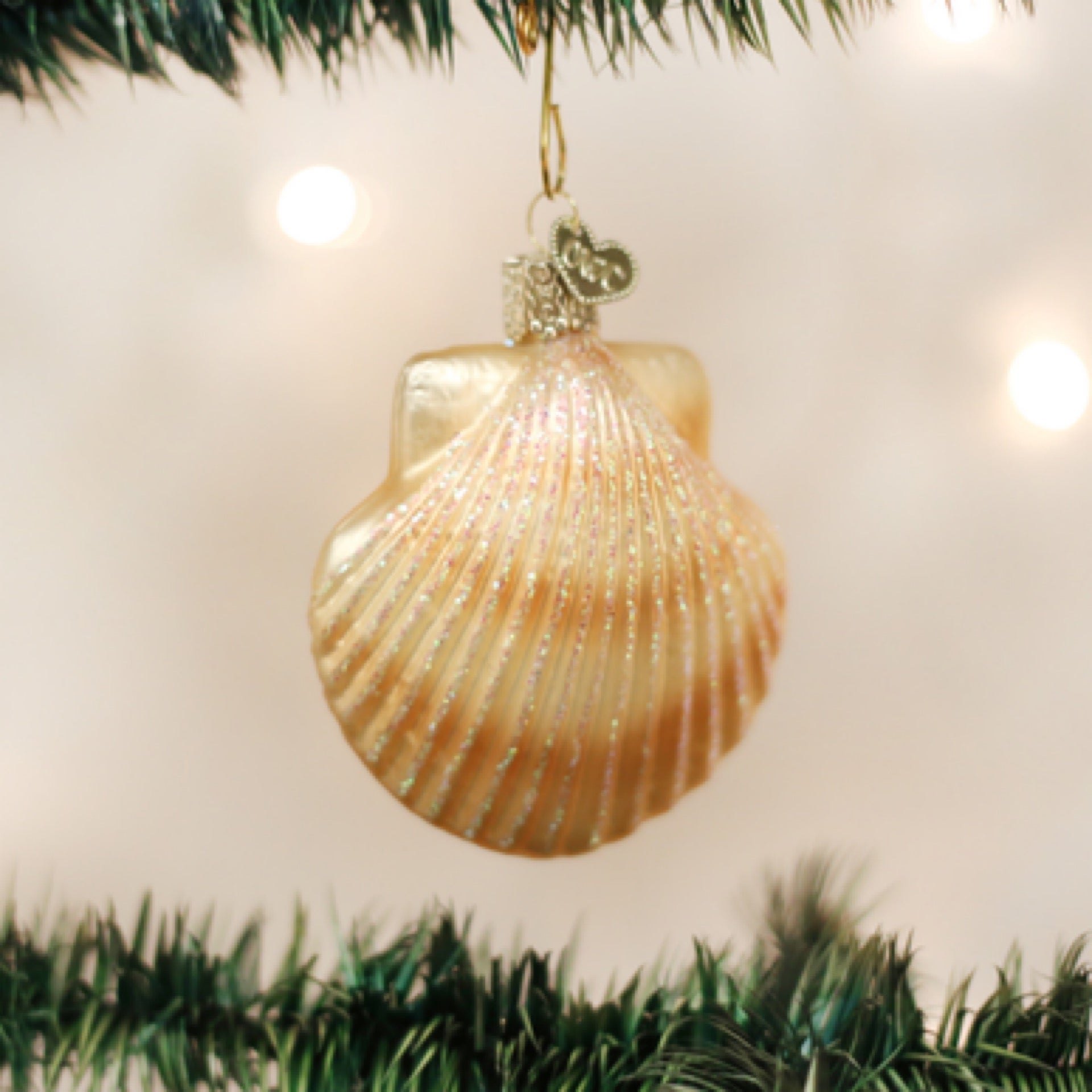 Old World Christmas - Scallop Shell Ornament | Shop Tuck's